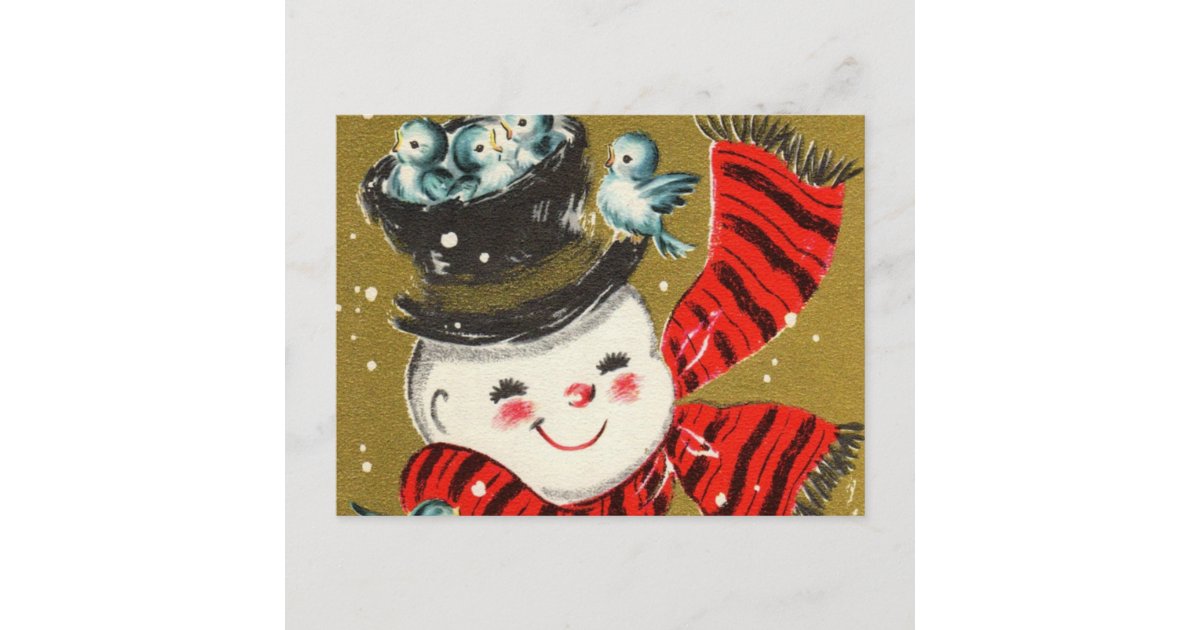 Snowman | Postcards | Zazzle