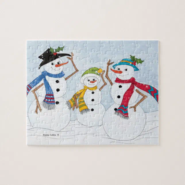 Snowman Puzzle | Zazzle