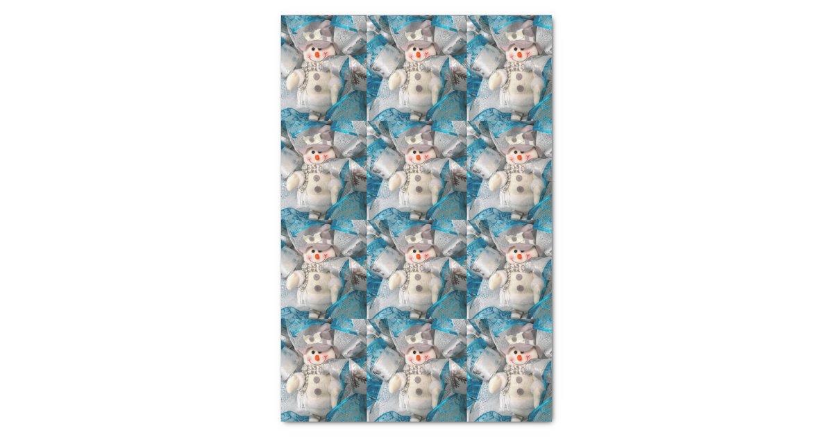 Snowman Tissue Paper | Zazzle