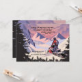 Snowmobile Birthday Party Invitation | Zazzle