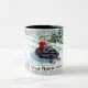Snowmobile - Male Cartoon Two-Tone Coffee Mug | Zazzle