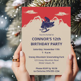 Snowmobile Party Invitation Ideas Bridal Separates Are Perfect For