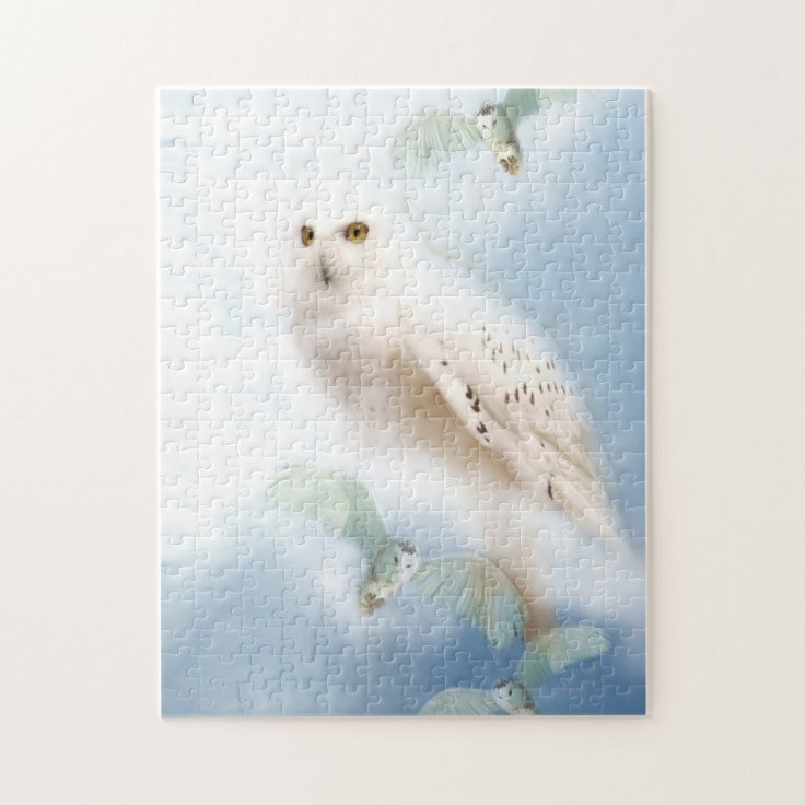 Snowy Owl jigsaw puzzle | Zazzle