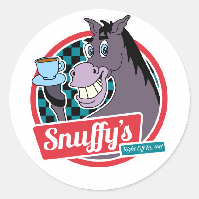 Snuffy's Sticker (6) | Zazzle