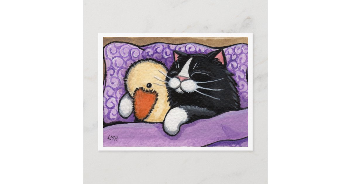 Snuggly Duck Postcard | Zazzle