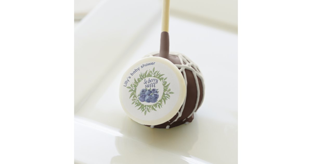 So berry sweet baby shower cake pops | Zazzle