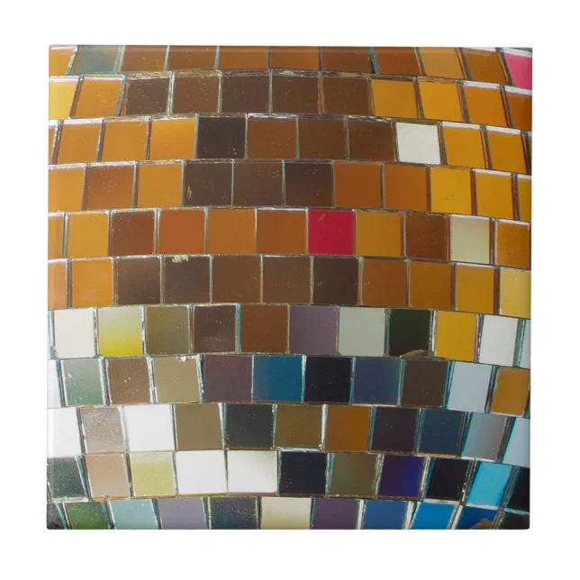 So Hot You're Cool - Disco Ball Ceramic Tile | Zazzle