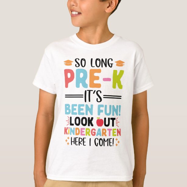 Pre K T-Shirts - Pre K T-Shirt Designs | Zazzle