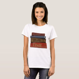So Many Books So Little Time T-Shirt | Zazzle