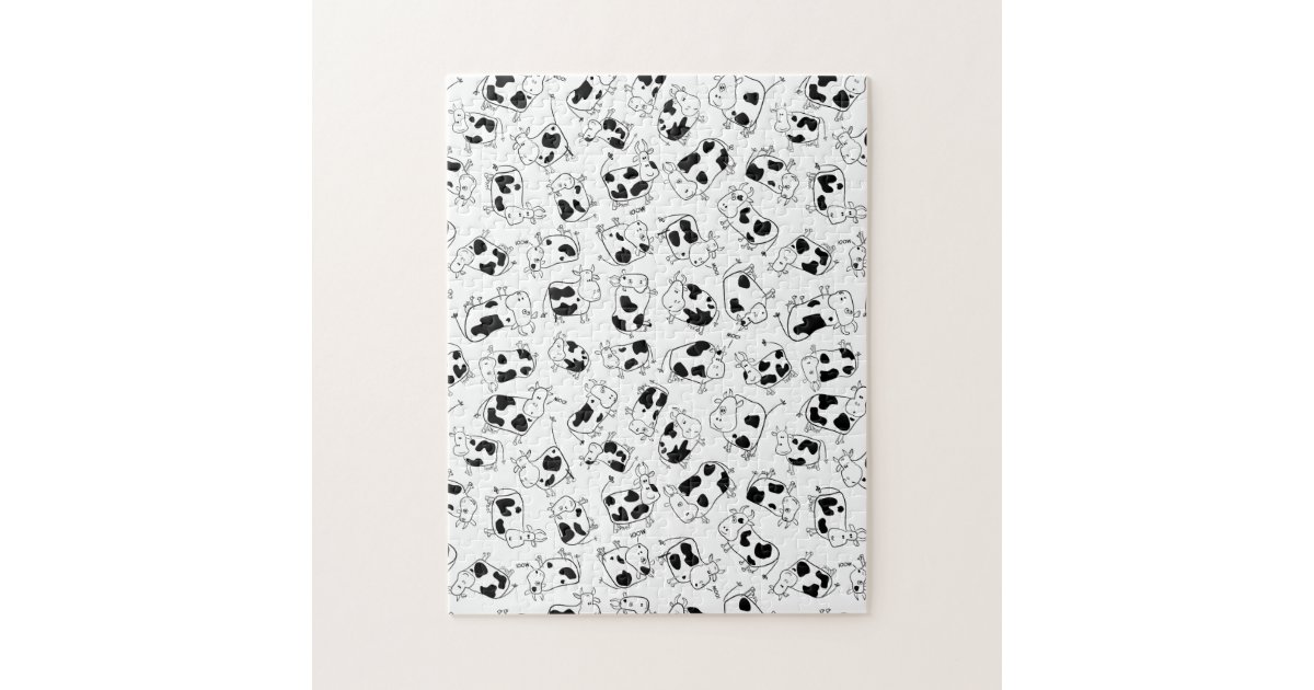 So Many Cows Jigsaw Puzzle | Zazzle