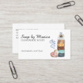 Soap Business Products Handmade Spa Business Card | Zazzle