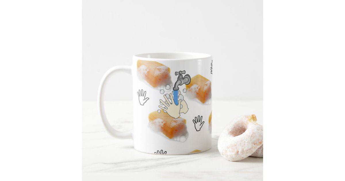 Soap Hand Washing Mug | Zazzle