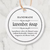Soap Hang Tag Label Packaging Design | Zazzle