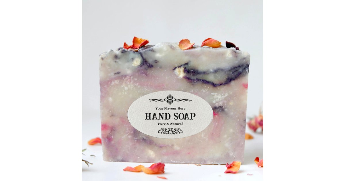 Soap Package Label Sticker | Zazzle