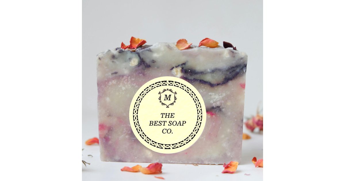 Soap Packaging Label Sticker | Zazzle