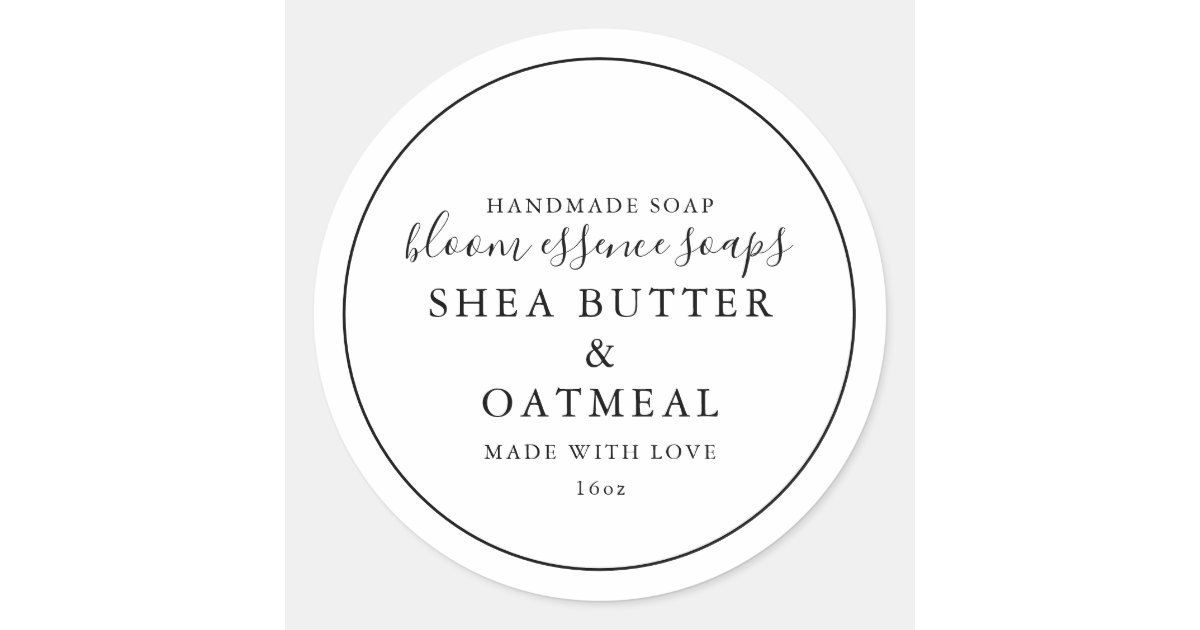 Soap Sticker | Zazzle