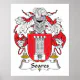 Soares Family Crest Poster | Zazzle