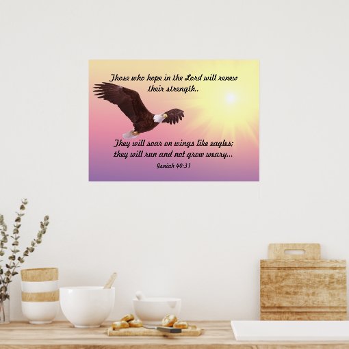 Soaring Eagle Poster | Zazzle