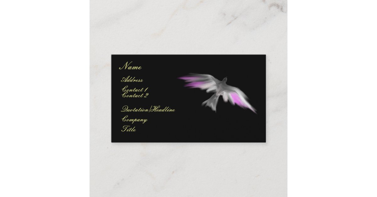 Soaring Falcon ~ Business Card (Customize) | Zazzle