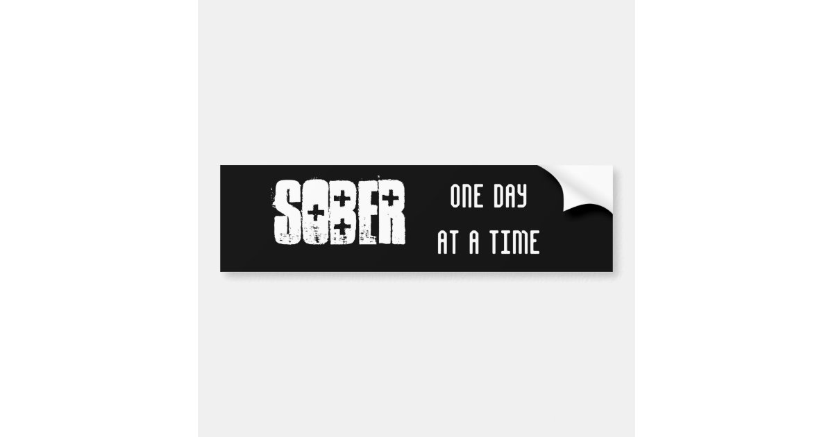 sober bumper sticker | Zazzle