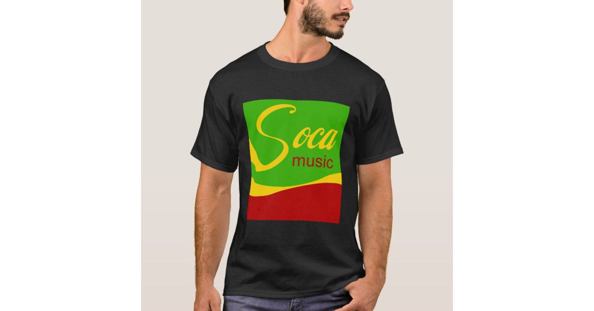 Soca music logo T-Shirt | Zazzle