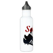 Soccer Ball and Cleat Sports Water Bottle | Zazzle