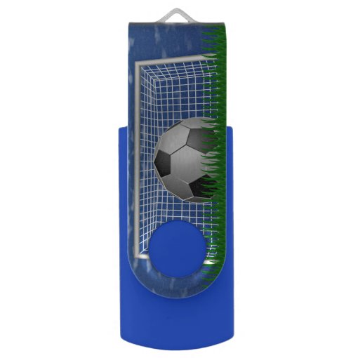 Soccer Ball and Net USB Flash Drive | Zazzle