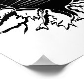 Soccer Ball Busting Out Poster | Zazzle