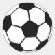 Soccer Ball Classic Round Sticker | Zazzle