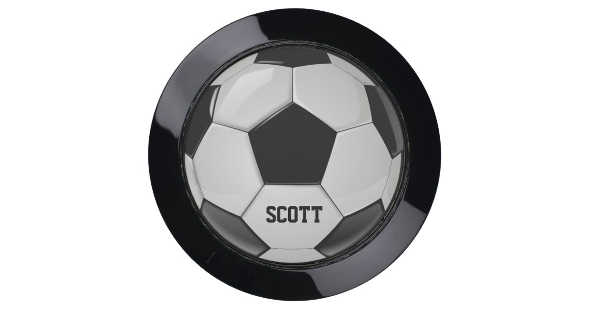 Soccer Ball Custom Charging Hub | Zazzle