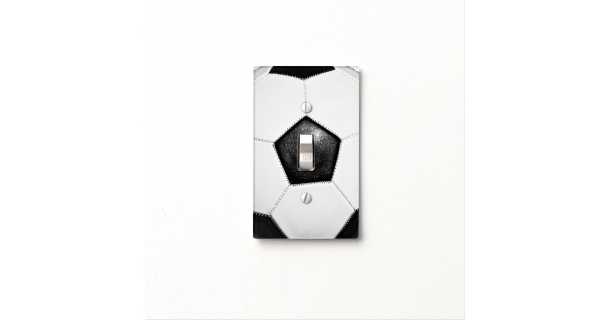 Soccer Ball Decor Theme Light Switch | Zazzle