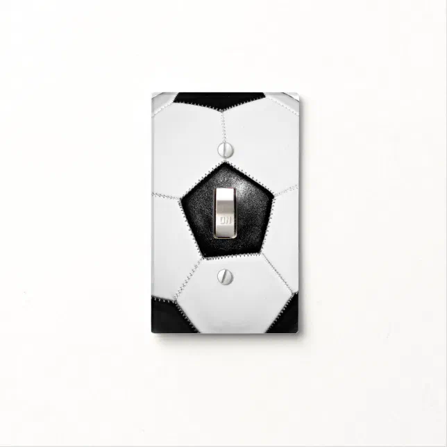 Soccer Ball Decor Theme Light Switch | Zazzle