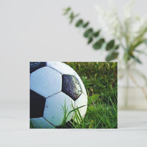Soccer Ball - Football Ball Postcard | Zazzle