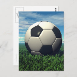 Soccer Ball (Football) Postcard | Zazzle