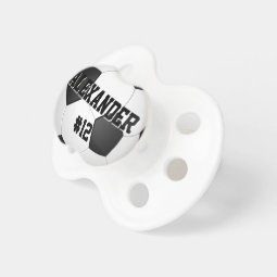 Soccer Ball Junior Varsity Pacifier | Zazzle