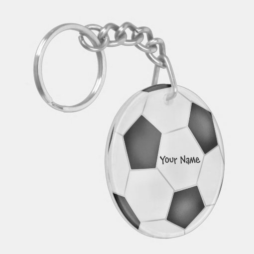 Soccer Ball Key Chain | Zazzle