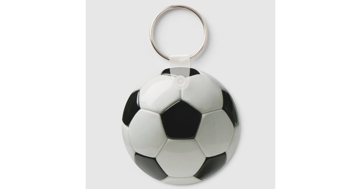 Soccer Ball Keychain | Zazzle