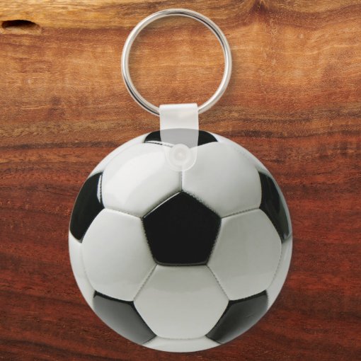 Soccer Ball Keychain | Zazzle