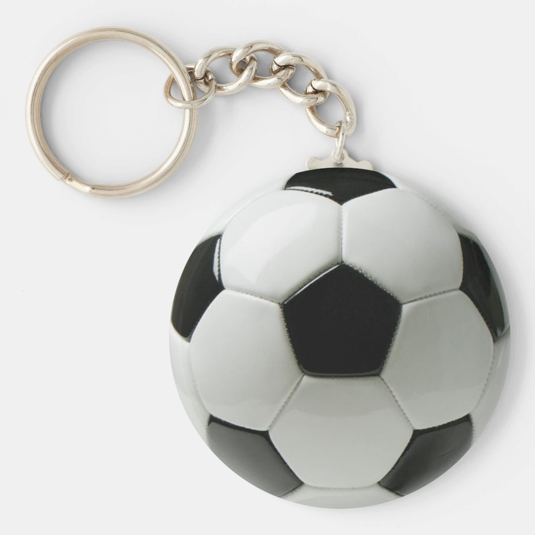 Soccer Ball Keychain | Zazzle