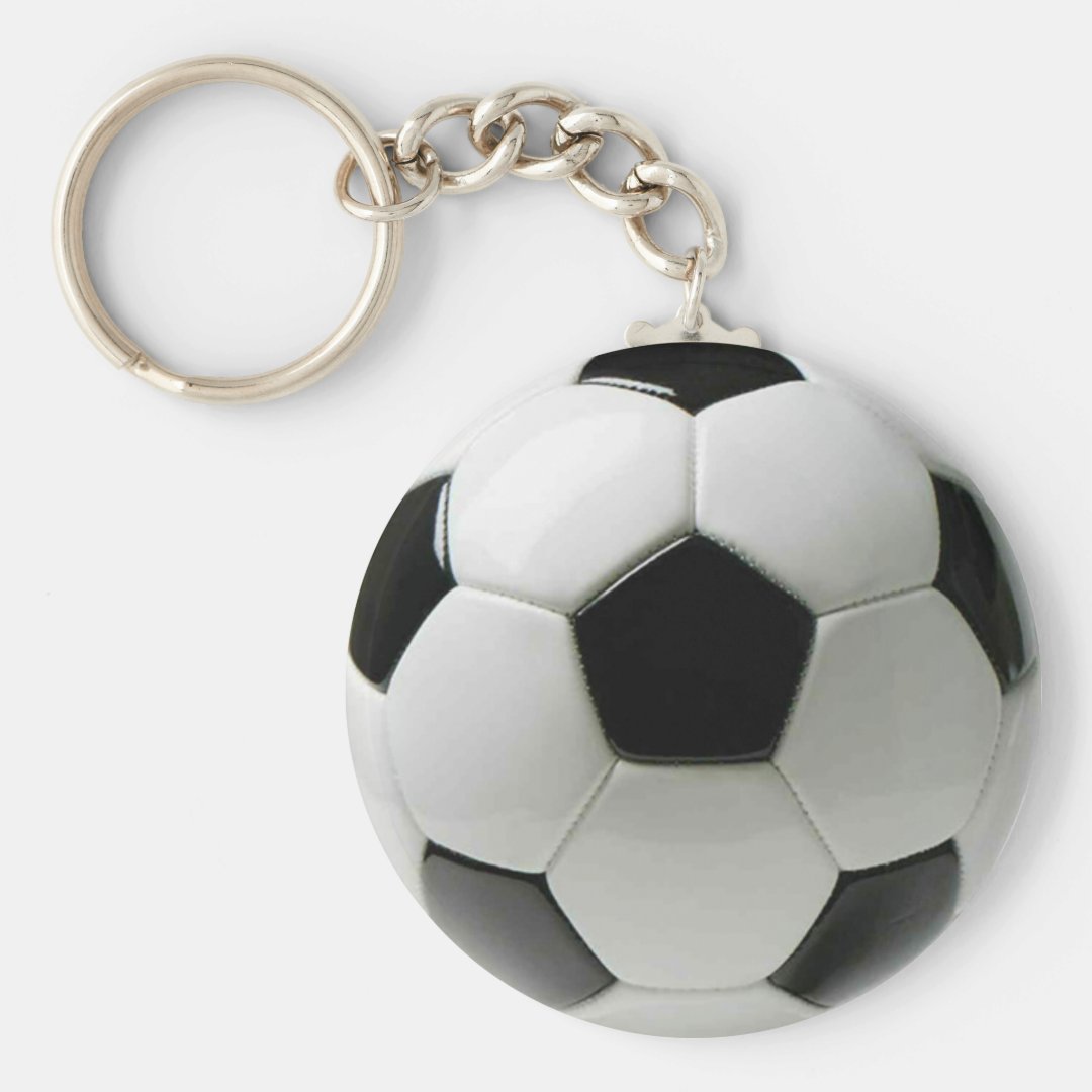 Soccer Ball Keychain | Zazzle