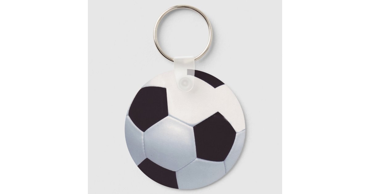Soccer Ball Keychain | Zazzle