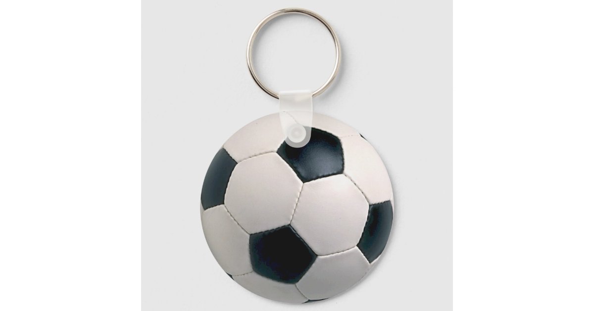 Soccer Ball Keychain | Zazzle