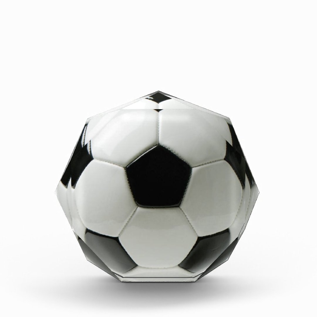 Soccer Ball Octagonal Award | Zazzle