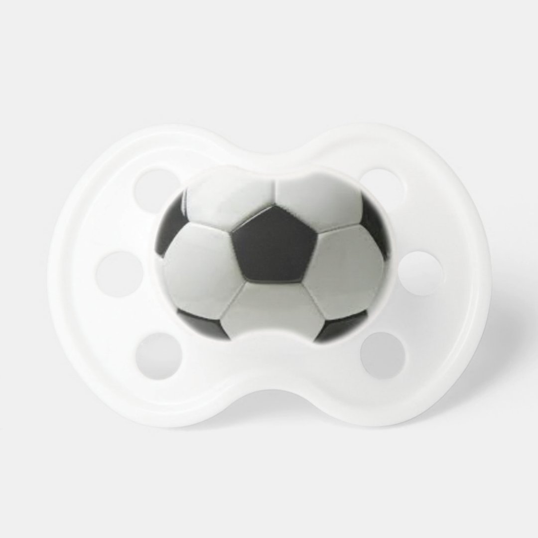 Soccer Ball Pacifier | Zazzle