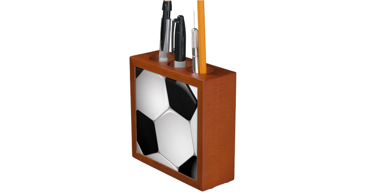 Soccer Ball Pencil Holder | Zazzle