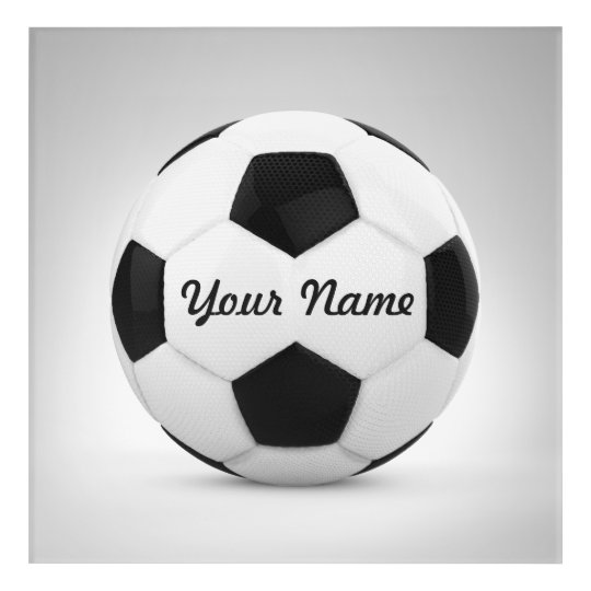 Soccer Ball Personalized Name Decor | Zazzle.com