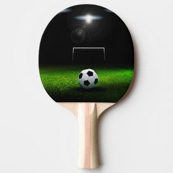 Soccer Ball Ping-Pong Paddle | Zazzle