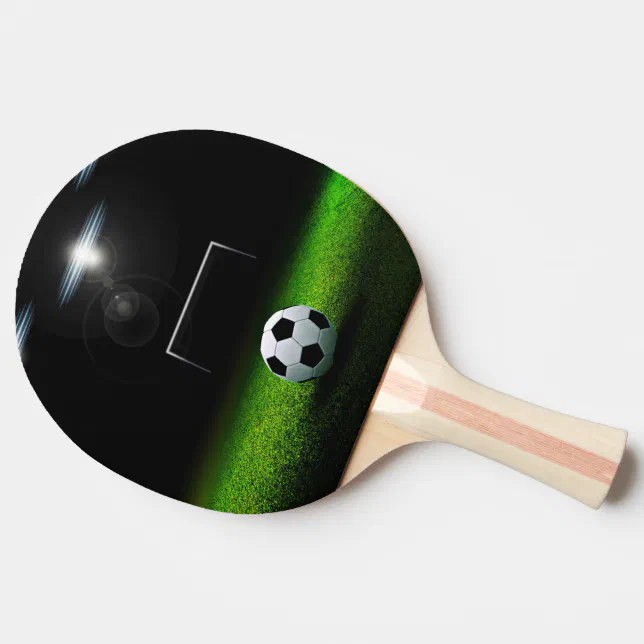 Soccer Ball Ping-Pong Paddle | Zazzle