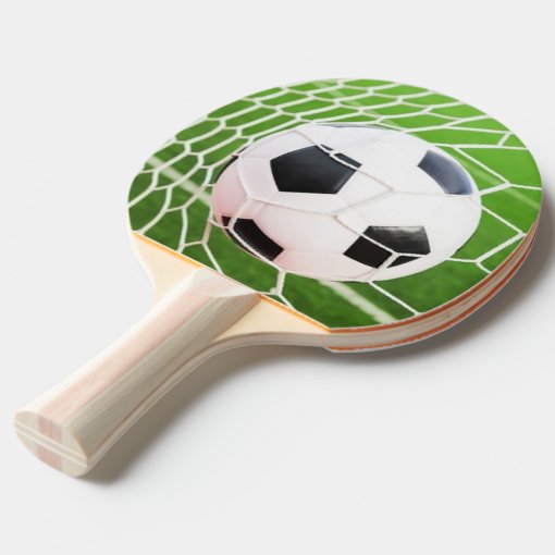 Soccer Ball Ping Pong Paddle | Zazzle