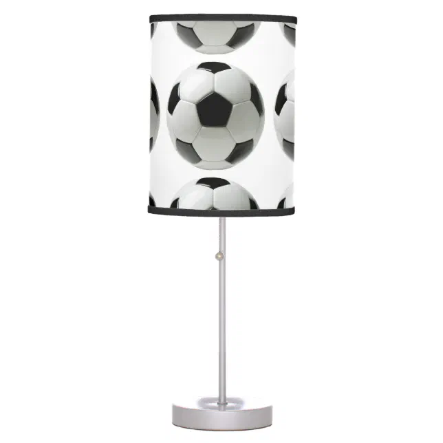 soccer ball Table Lamp | Zazzle